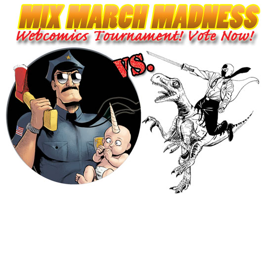 Mix March Madness, Round Two: Axe Cop vs. Dr. McNinja! | ComicMix