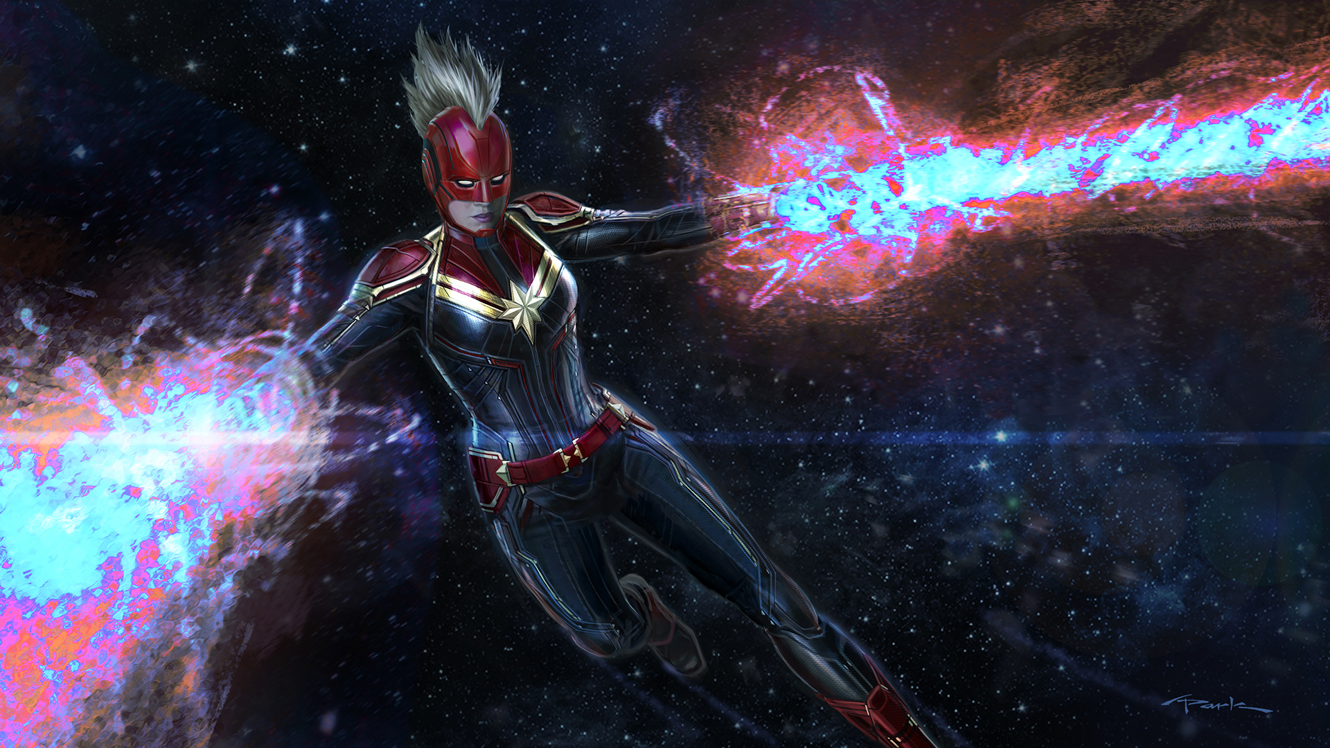 Captain Marvel Unveils Concept Art | ComicMix