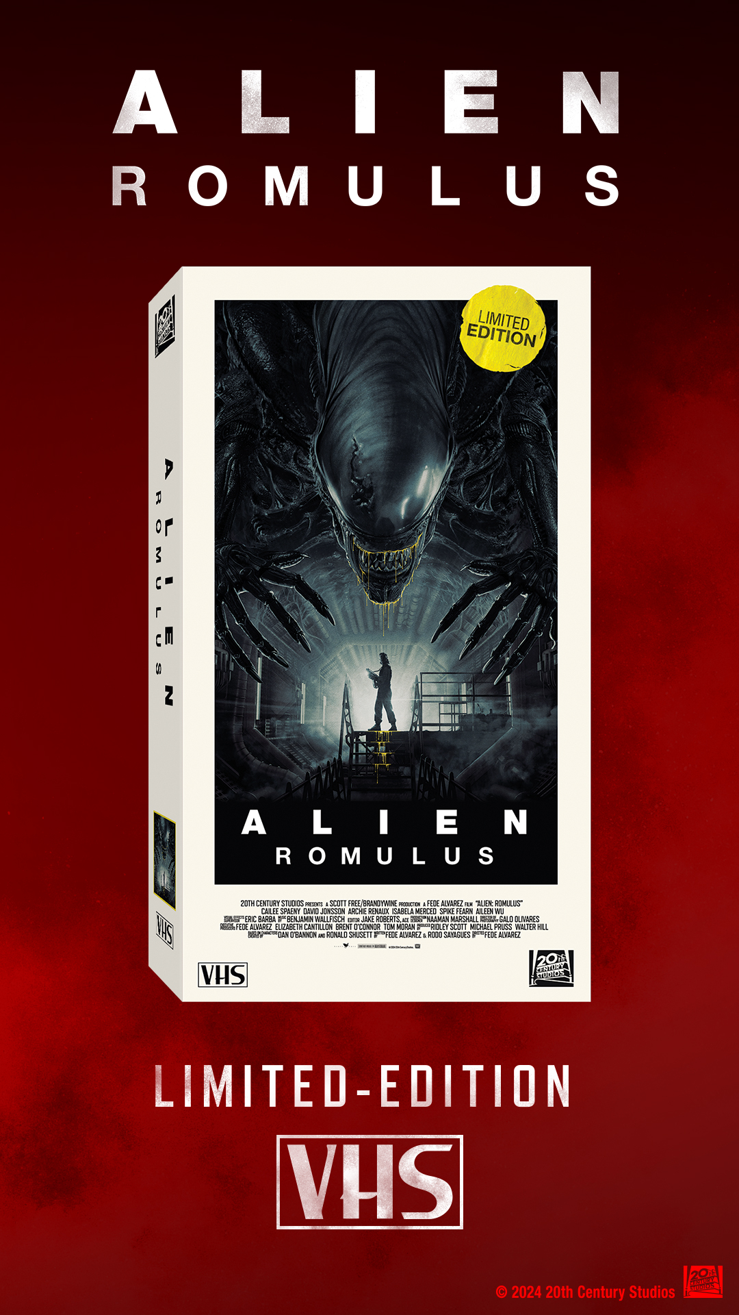 Alien: Romulus Receives Rare VHS Release | ComicMix